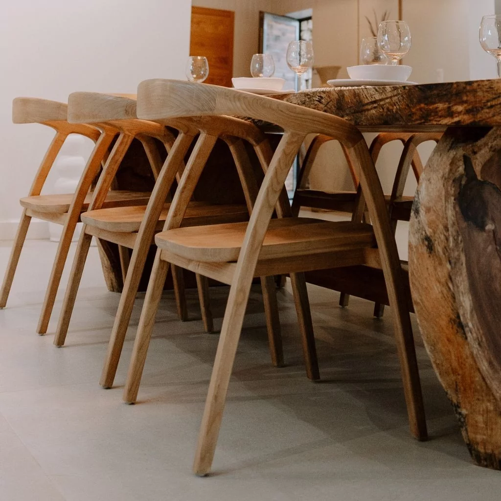 Craquez pour la chaise Anta, une chaise moderne et confortable en bois